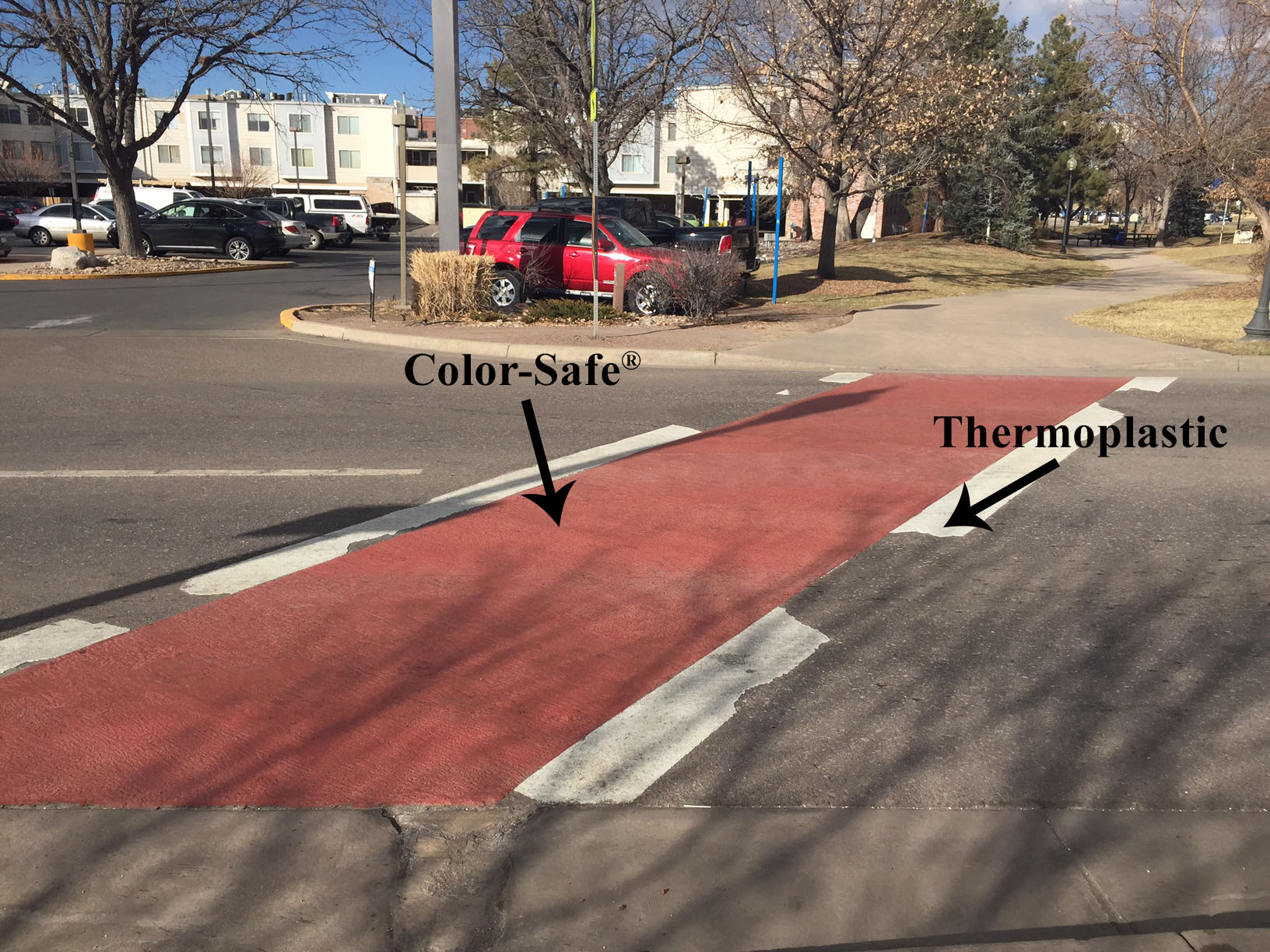 Color-Safe® Crosswalks | Transpo Industries